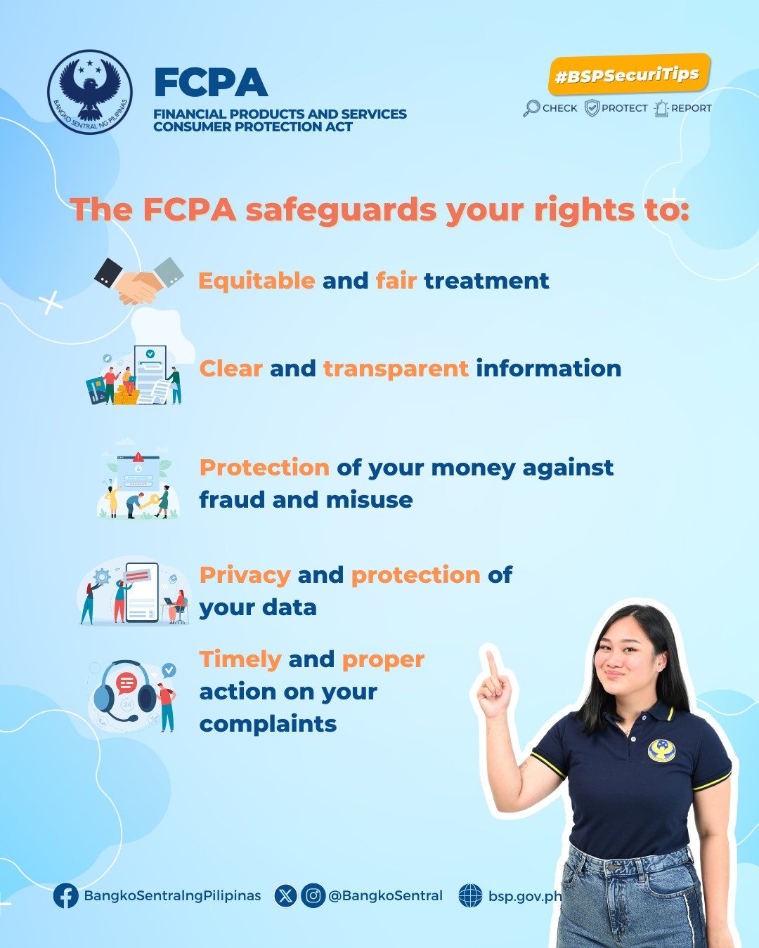 BSP Security Tips: Know Your Rights as a Financial Consumer | Standard ...